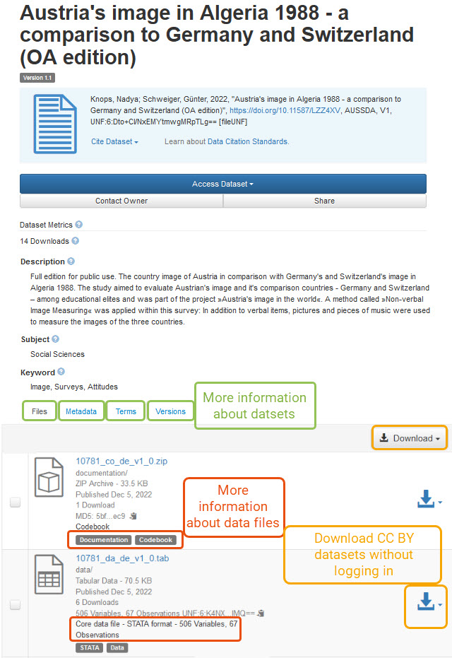 AUSSDA Dataverse User Guide