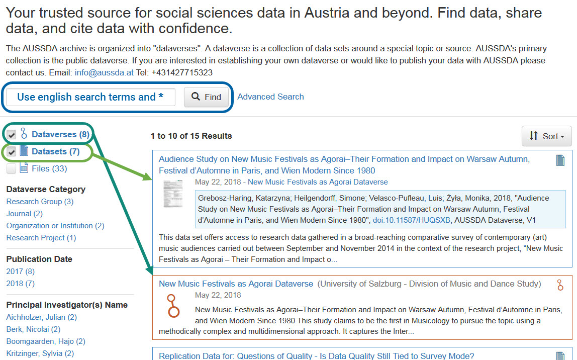 AUSSDA Dataverse User Guide